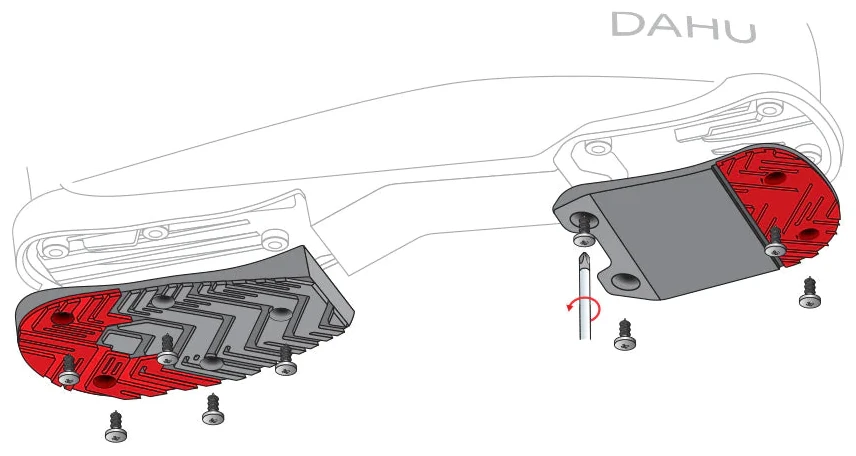 Dahu Grip Walk Plates ISO 5355