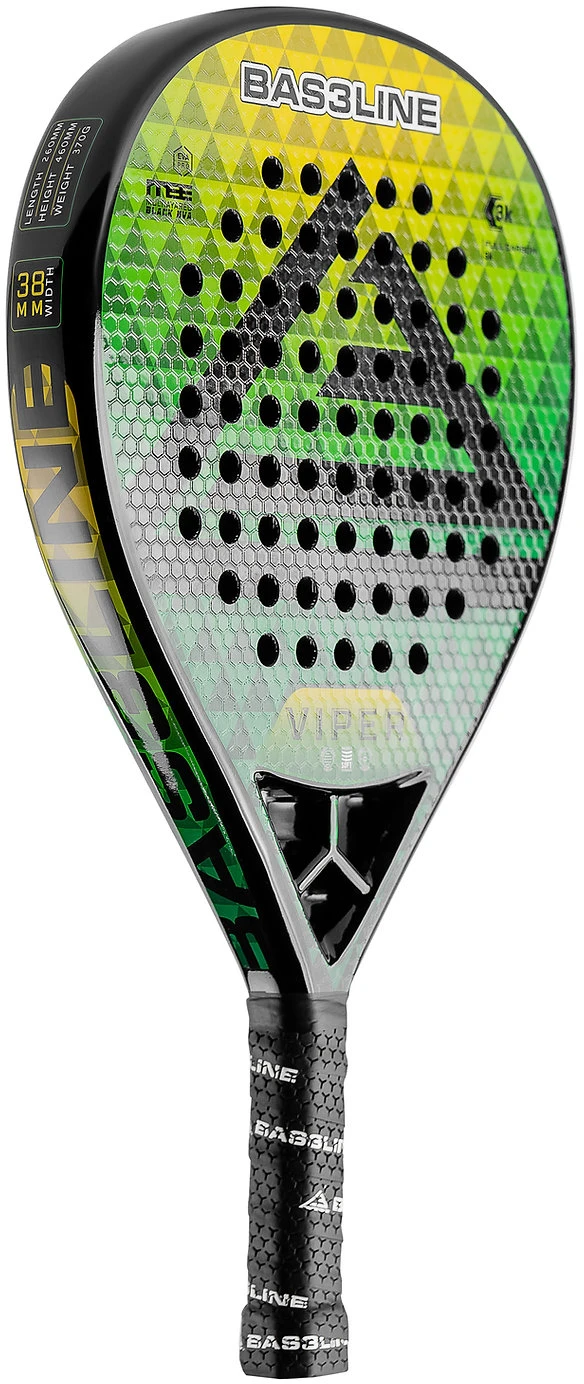 Bas3line Viper 3K Carbon Paddle Racket